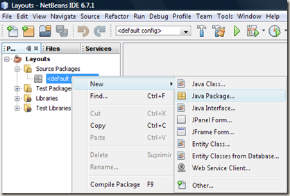 JAVA desde cero: Clases de distribución de objetos (Layouts)
